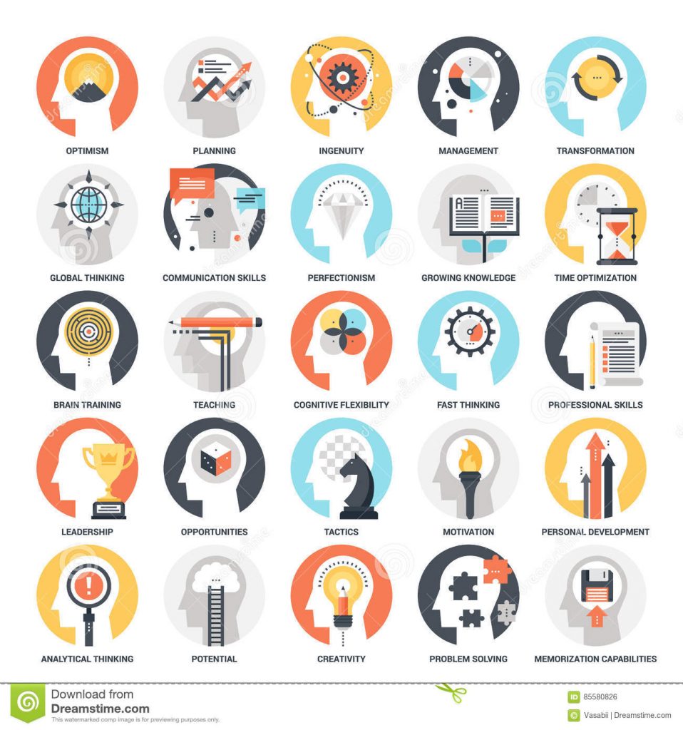 iconos-personales-de-las-habilidades-85580826 ...