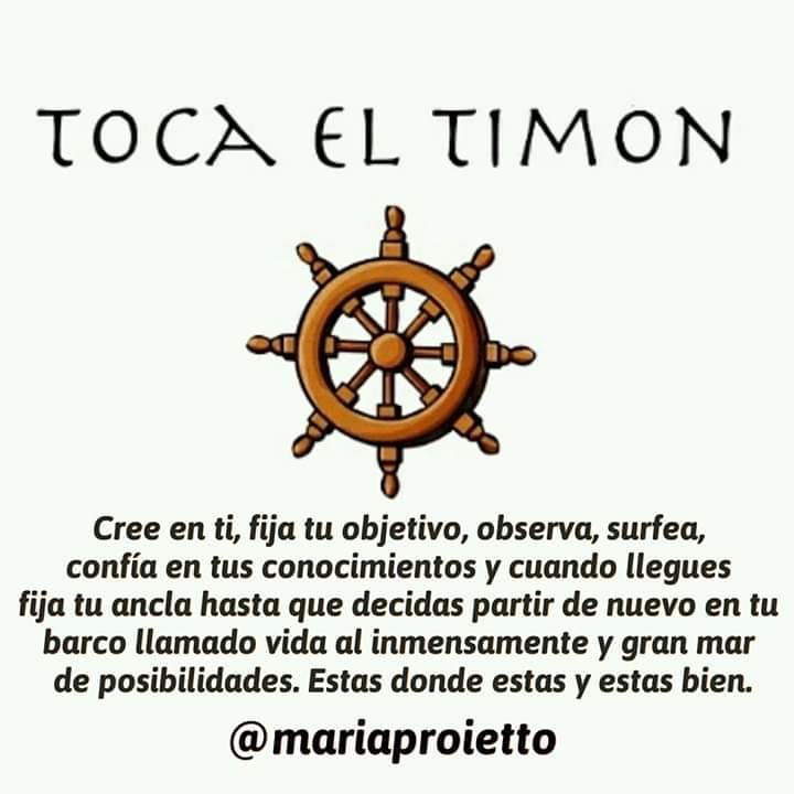 toca el timon | Club de Escritura Fuentetaja