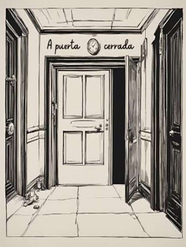 Reseña literaria-A puerta cerrada | Club de Escritura Fuentetaja