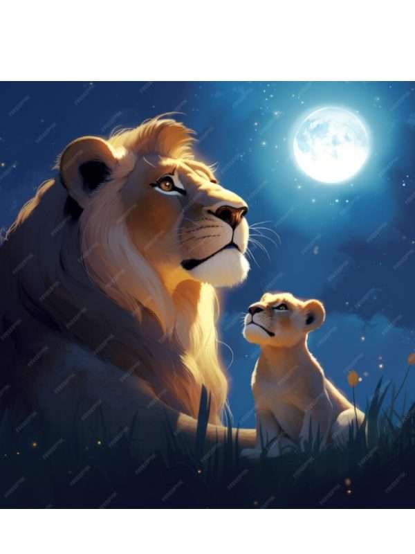 Un león y la luna | Club de Escritura Fuentetaja