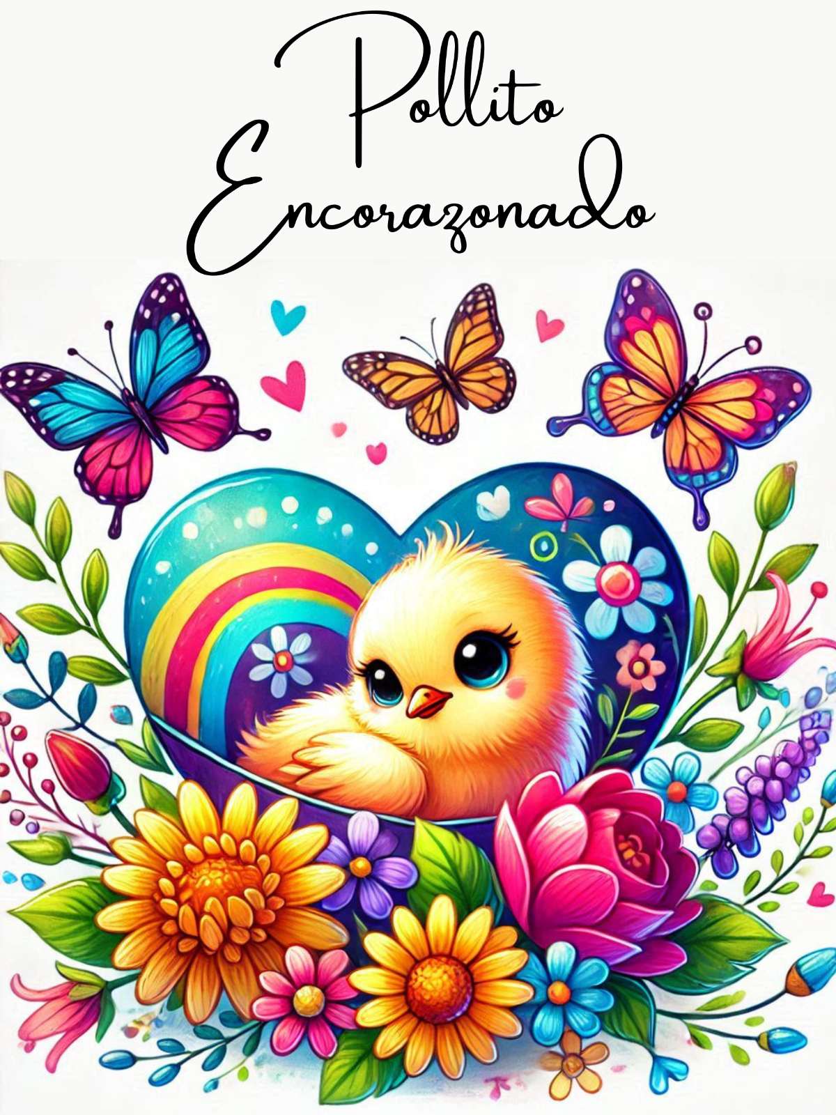 Pollito Encorazonado | Club de Escritura Fuentetaja